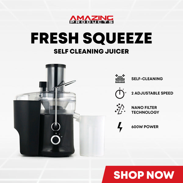 Fresh Squeeze Self-Cleaning Juicer – Amazing Products PH